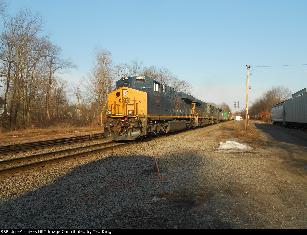 CSX 3105, 717 & 8850